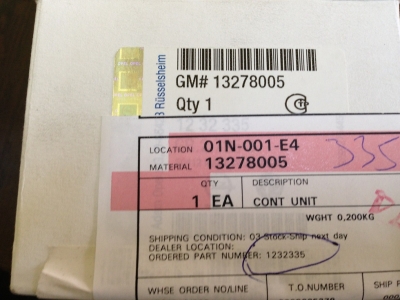 Unitate control xenon Opel Insignia GM 1232335 Pret Ieftin ...