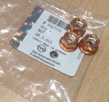 Surub teava evacuare Opel GM 9157116 Pret Ieftin - RevizieShop.ro ...