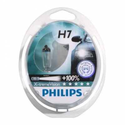 Set becuri H7 X-Treme Vision Philips Pret Ieftin - RevizieShop.ro ...