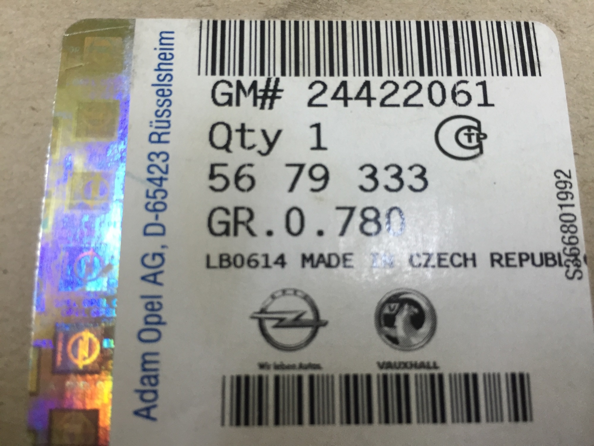 Rulment presiune Opel cutie F13 F17 original GM 5679333 Pret Ieftin ...